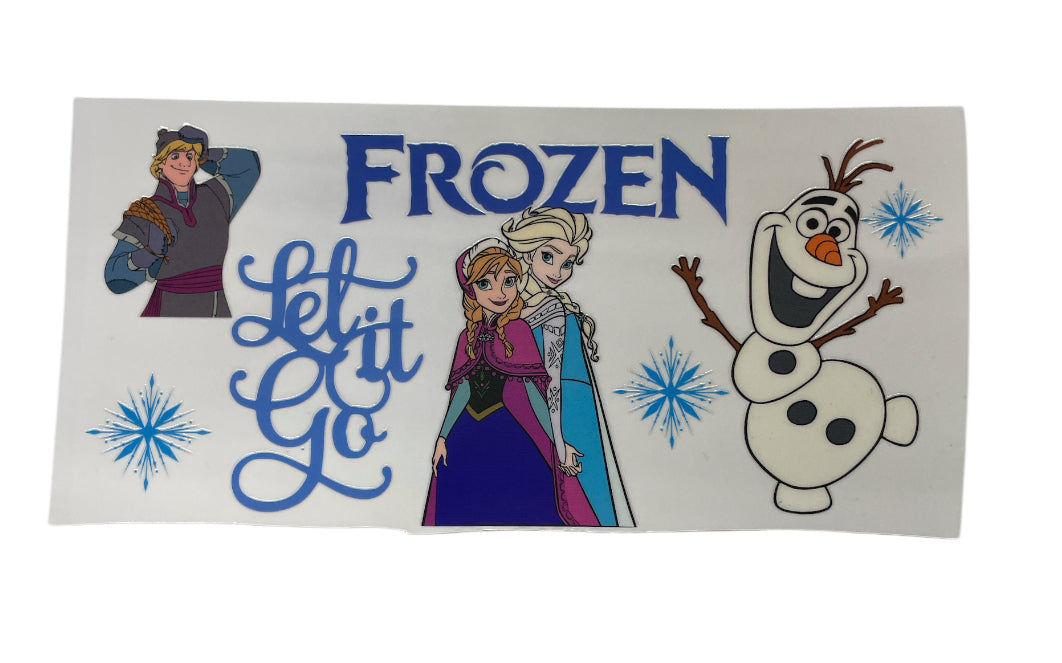 Frozen snowflake Cup Transfer – Killer Ink Tees