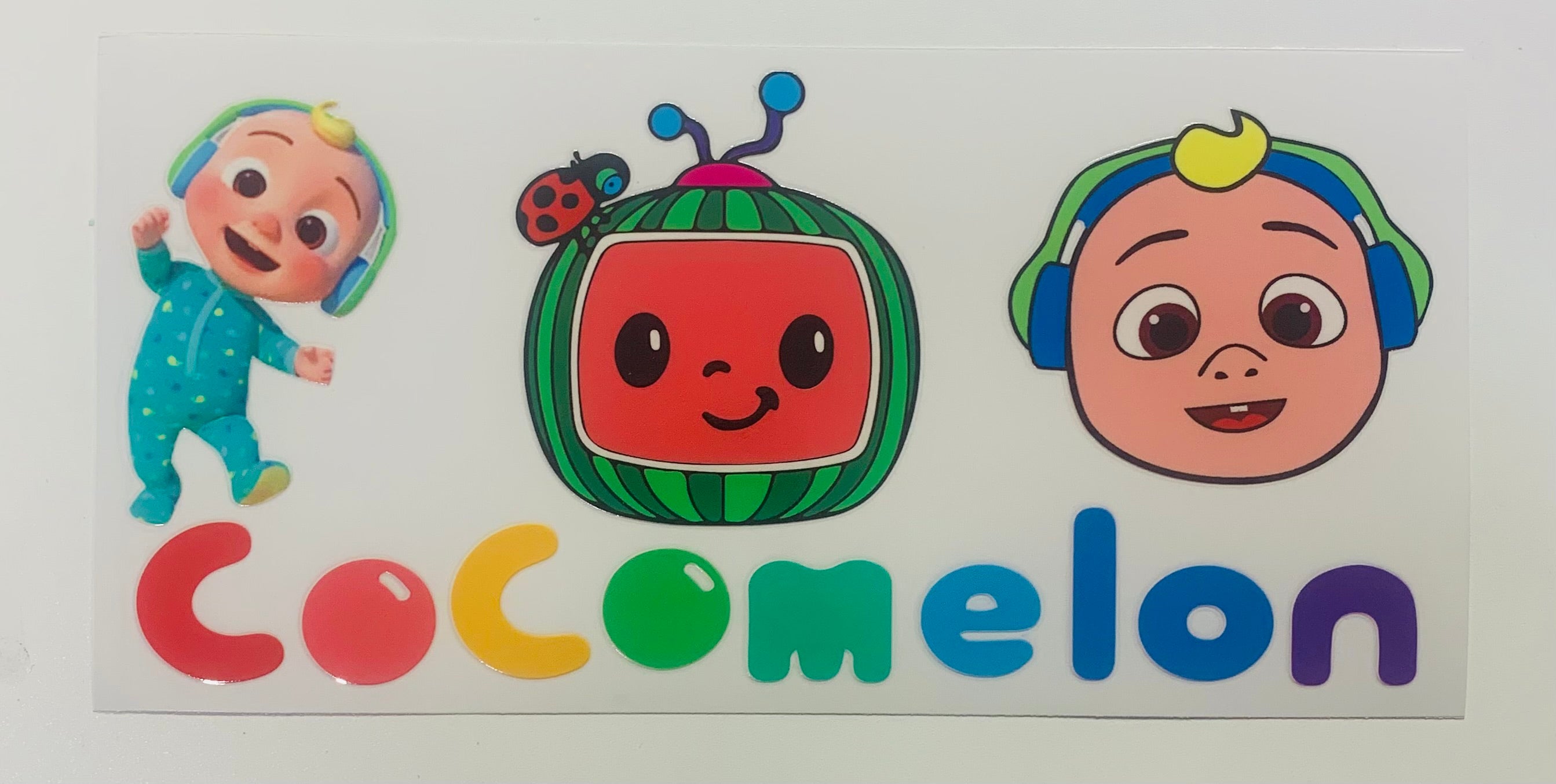 Cocomelon body watermelon head Cup Transfer – Killer Ink Tees