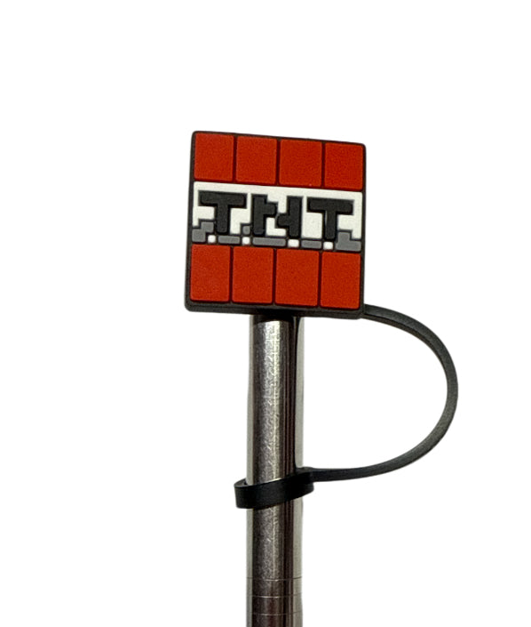 Tnt minecraft Straw Topper – Killer Ink Tees