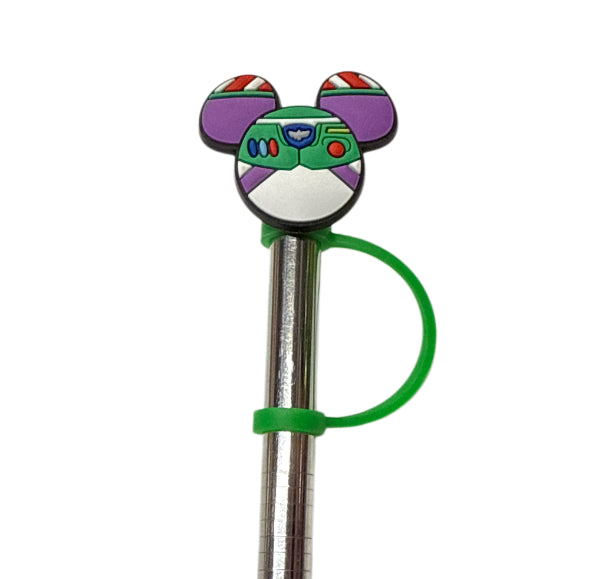 Buzz light gear Mickey shape Straw Topper – Killer Ink Tees